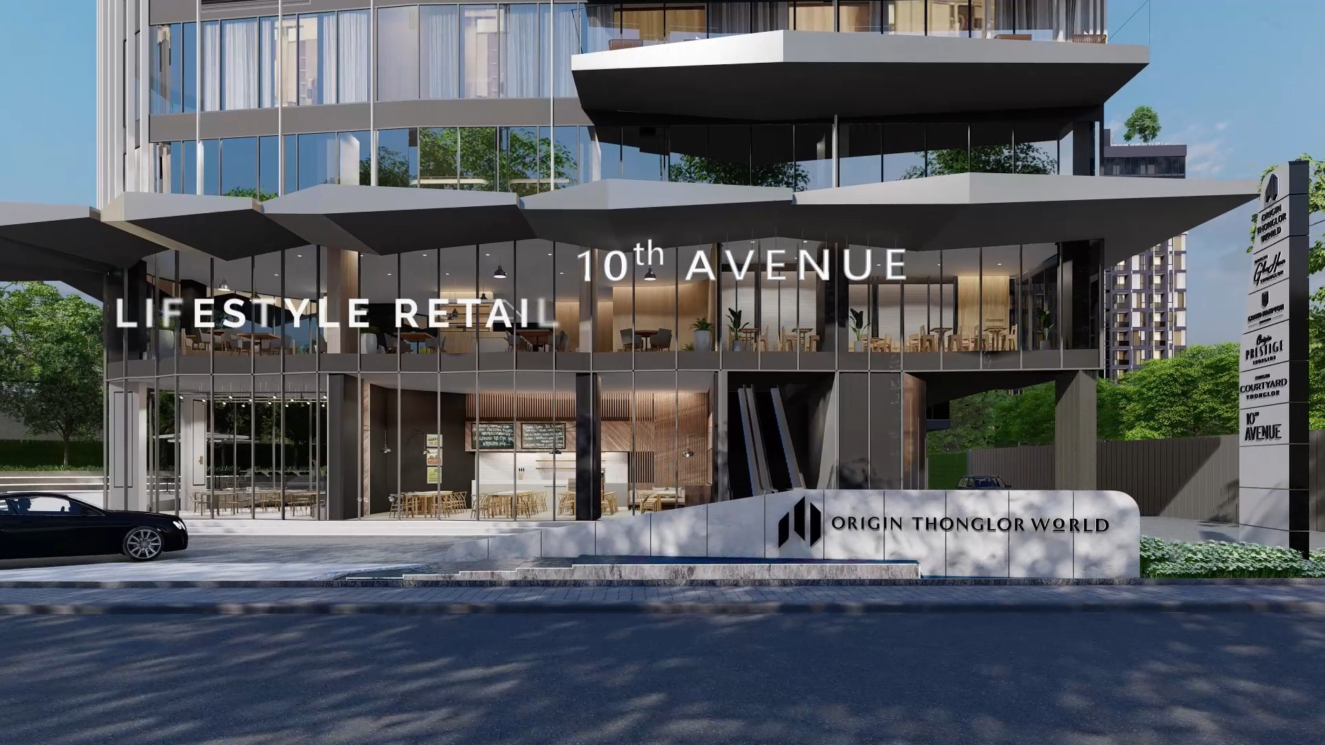 泰國曼谷時尚富人區Thonglor全新綜合住宅項目Origin Thonglor World - Zagdim 宅點海外