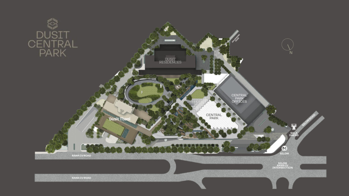 泰國曼谷黃金地段綜合發展項目Dusit Central Park - Zagdim 宅點海外