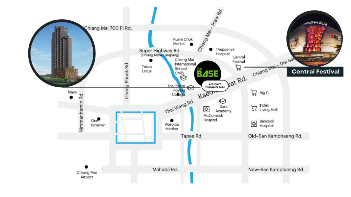 泰國清邁The BASE HEIGHT Chiang Mai - Zagdim 宅點海外