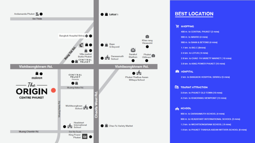 泰國布吉全新公寓The Origin Centre Phuket - Zagdim 宅點海外