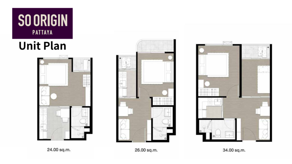 泰國芭堤雅全新鐵路物業 SO Origin Pattaya - Zagdim 宅點海外