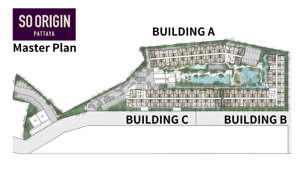 泰國芭堤雅全新鐵路物業 SO Origin Pattaya - Zagdim 宅點海外